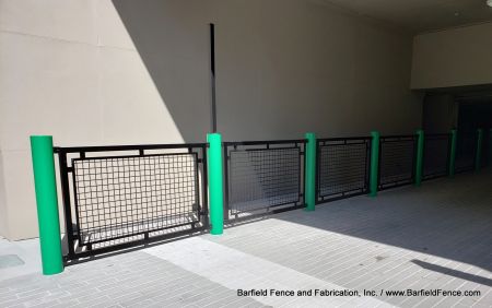 Cable and Mesh Railing Systems - Barfield Fence and Fabrication
