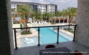 Aluminum Balcony Railing - Barfield Fence and Fabrication