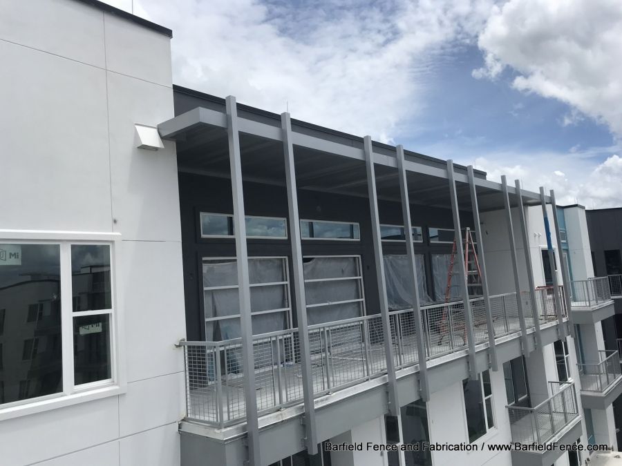 Aluminum Canopies - Barfield Fence and Fabrication