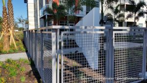 Cable and Mesh Railing Systems - Barfield Fence and Fabrication