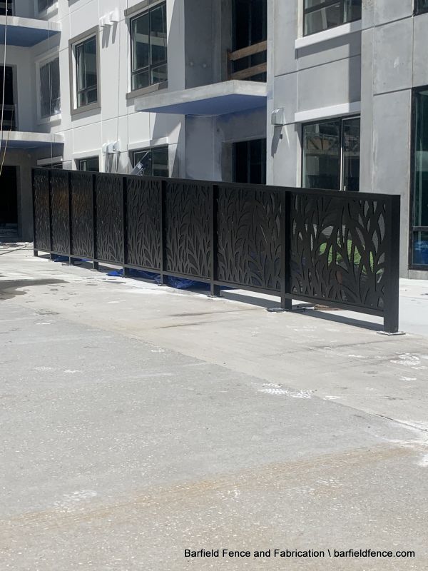 Custom Aluminum Patterns - Laser, Waterjet and Plasma - Barfield Fence ...